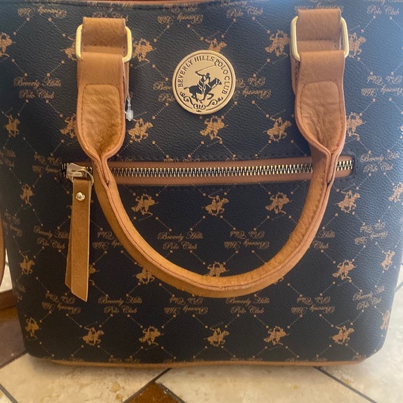Beverly Hills Polo Club | Bags | Beverly Hills Polo Club Signature Logo ...